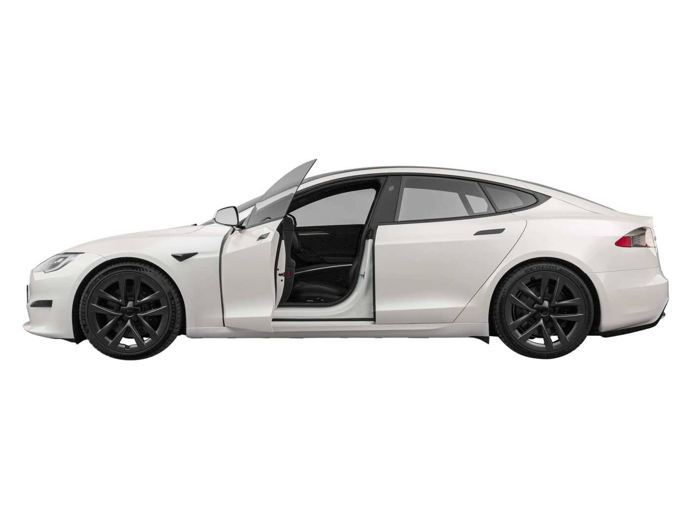 2022 Tesla Model S White