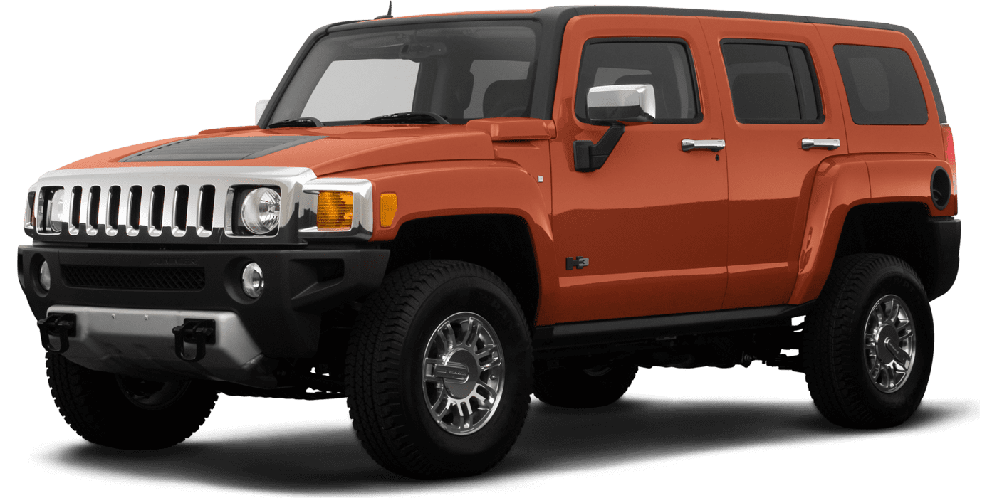 Hummer H3 Orange